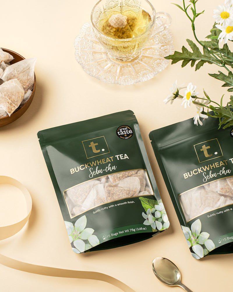 T. Buckwheat Tea: A delicious and earthy caffeine-free tea