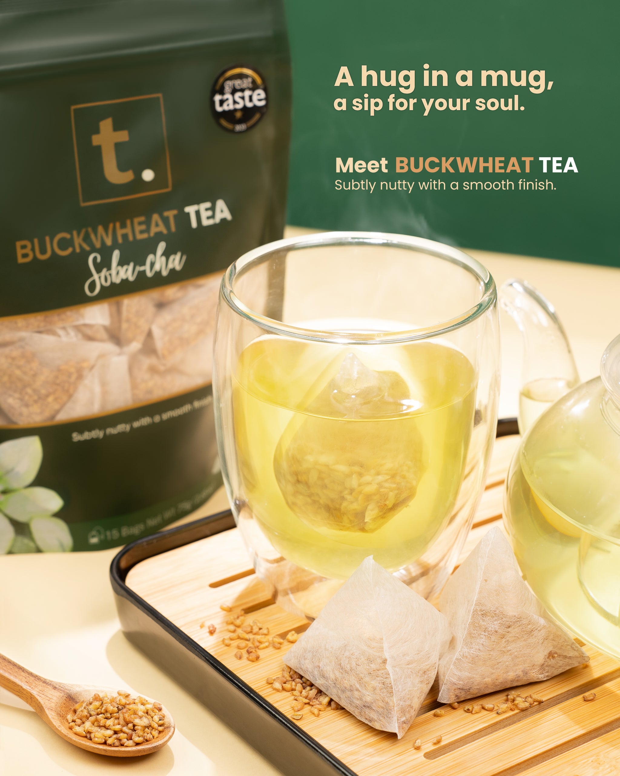 Tea with Benefits: 6 Reasons Why You Should Drink Buckwheat Tea – T ...