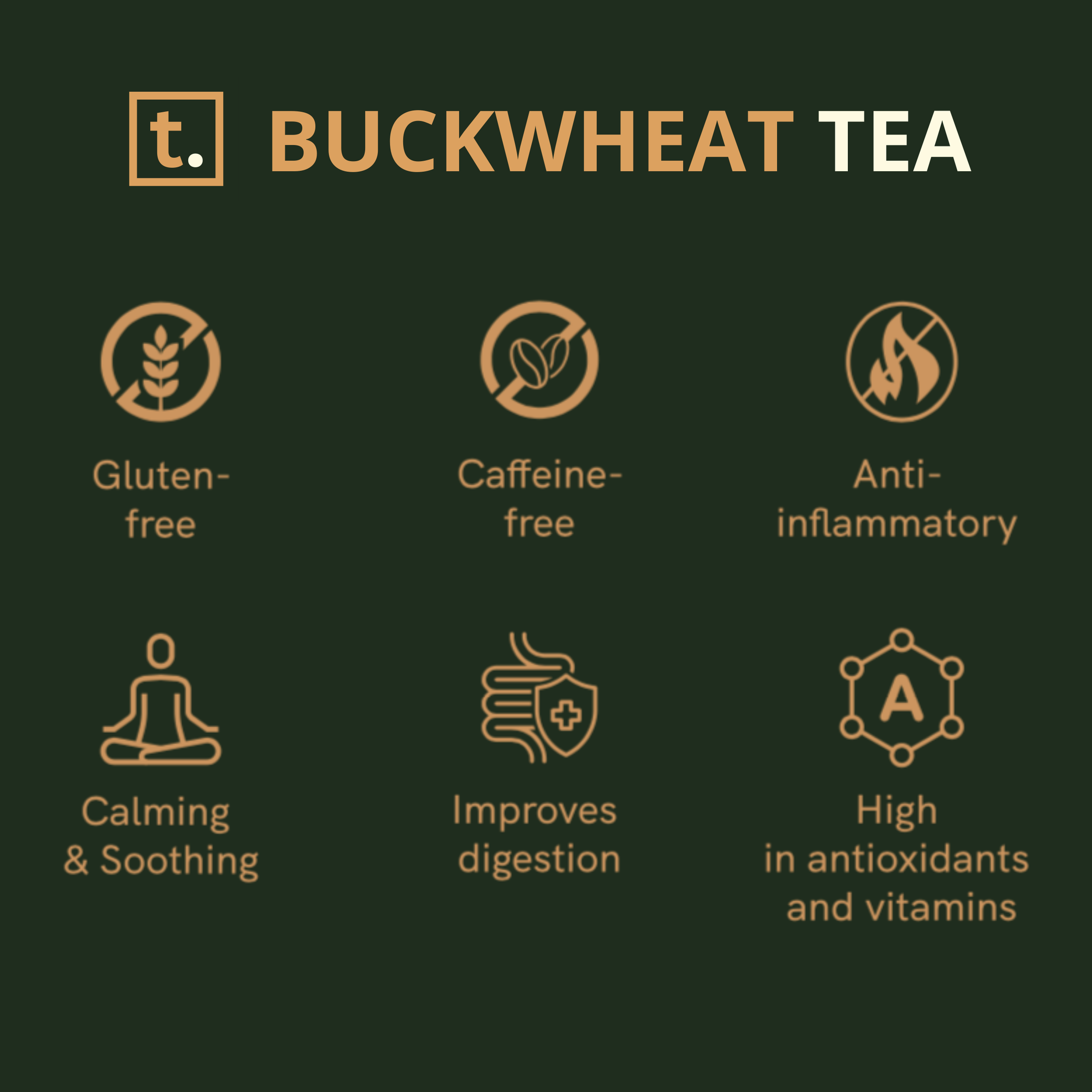 Tea with Benefits: 6 Reasons Why You Should Drink Buckwheat Tea – T ...